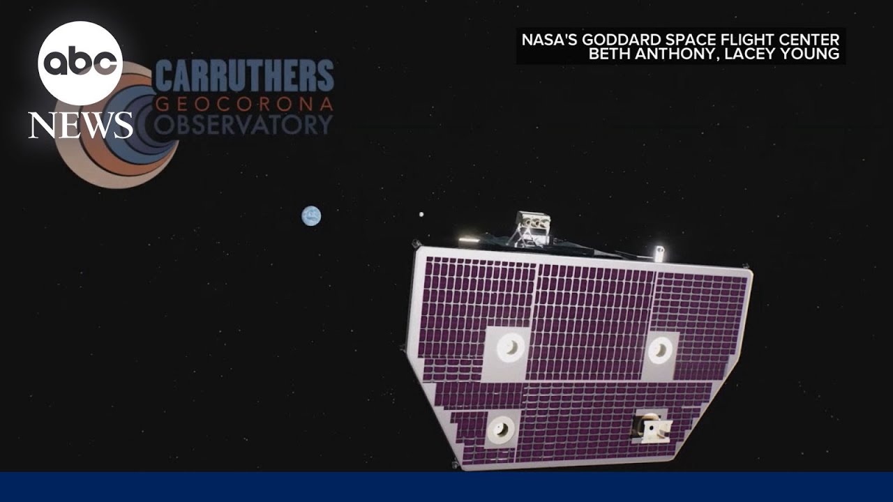 NASA, NOAA launch out-of-this-world mission to map space weather - YouTube