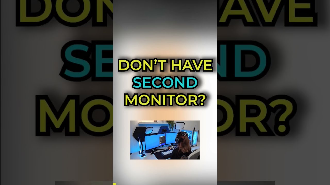 Don't have Second Monitor? Use this trick in Microsoft Excel | Excel ...