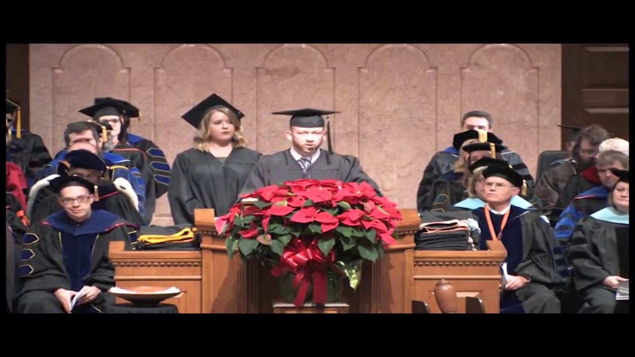 Thomas Arbaugh Speaking at Milligan Commencement, 2017 - YouTube