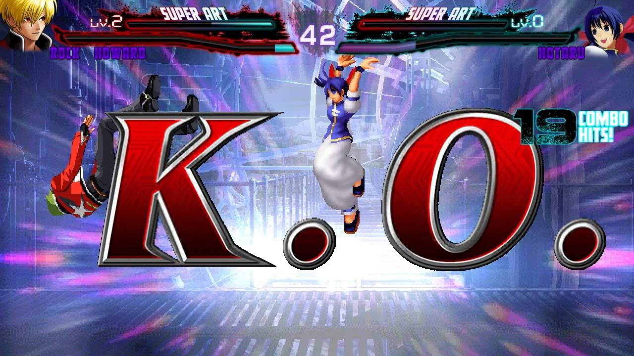 M.U.G.E.N rock vs hotaru - YouTube