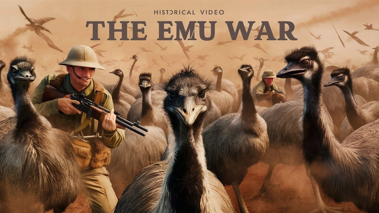 The War against birds. The Great Emu War. Australia’s Strangest ...