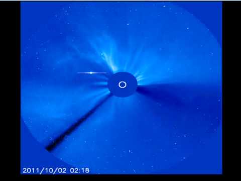 MASSIVE OBJECT HITS SUN!!!!!! - YouTube