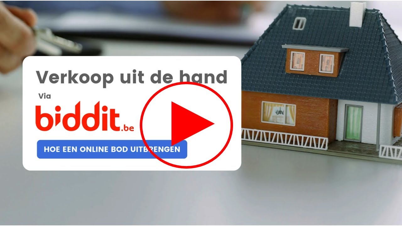 Verkoop uit de hand via Biddit: hoe kan je een bod uitbrengen? - YouTube