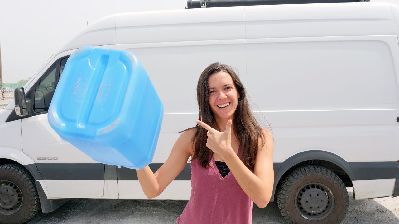 BRILLIANT VAN LIFE WATER SYSTEM // diy sprinter van conversion - YouTube