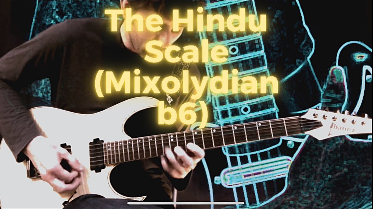 The Hindu Scale Guitar Improvisation (Exotic Scales) - YouTube