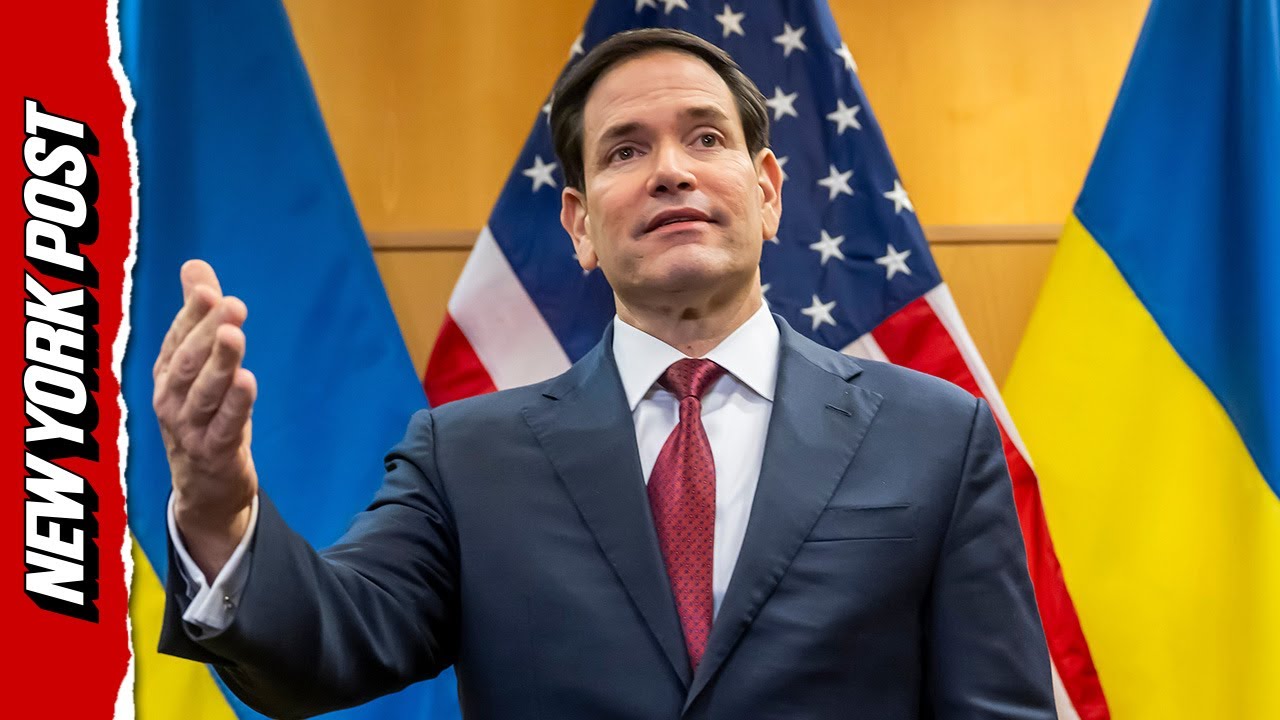 Rubio Hails Major Steps Forward in Ukraine Deal - YouTube