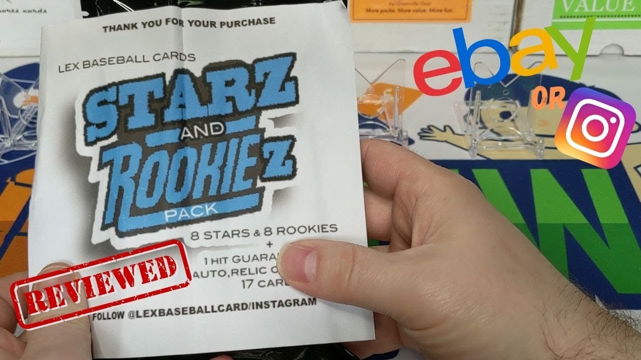 Starz and Rookiez - baseball card repack review - YouTube