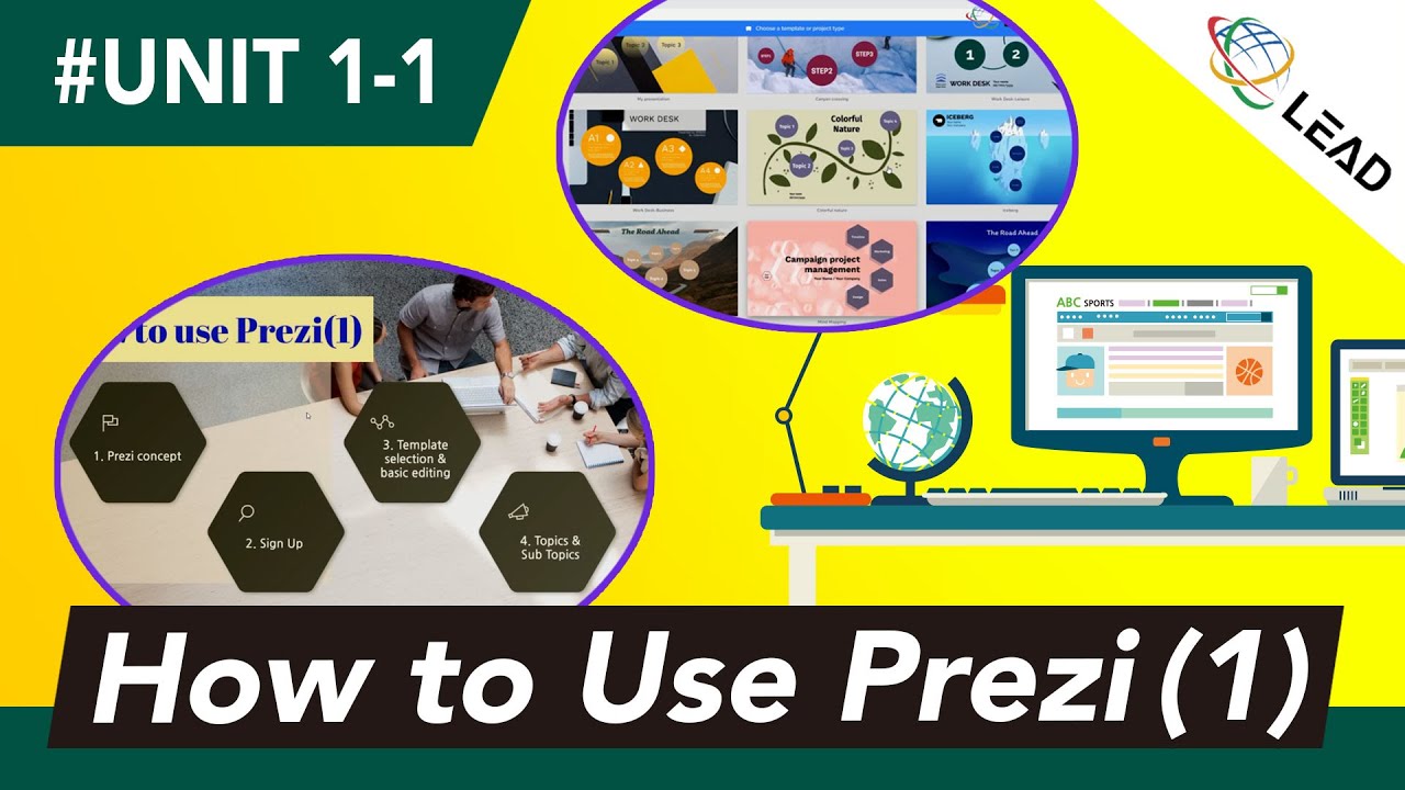 [Eng sub 1-1-9] How to Use Prezi (1) - YouTube