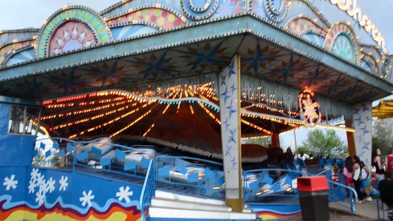 The Matterhorn Ride at Lakeside Amusement Park - YouTube