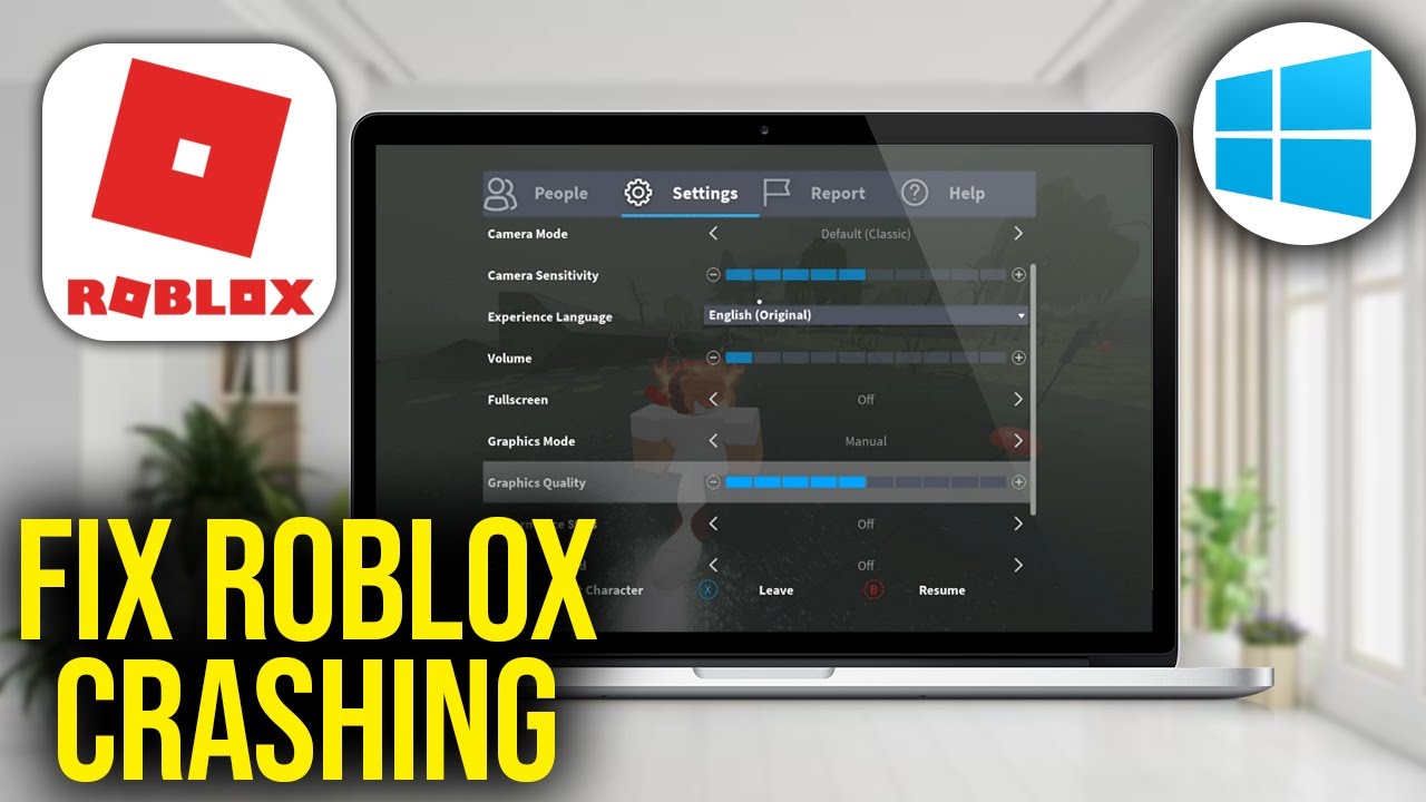 How To Fix Roblox Crashing & Freezing on Windows 11 or 10, 8, 7 - YouTube