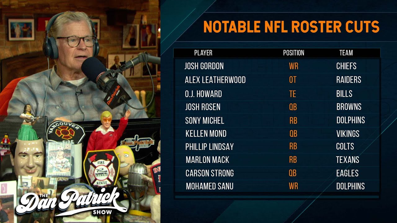 DP Discusses Some Of The Notable Cuts From NFL Cut Day | 08/31/22 - YouTube