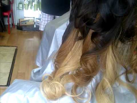 tri color weave cap. - YouTube