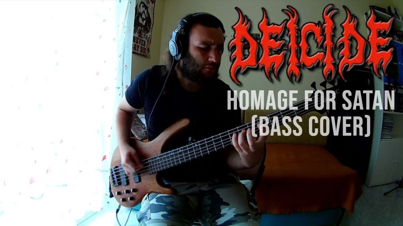DEICIDE - Homage For Satan [Bass Cover by S. Tsalidis] - YouTube