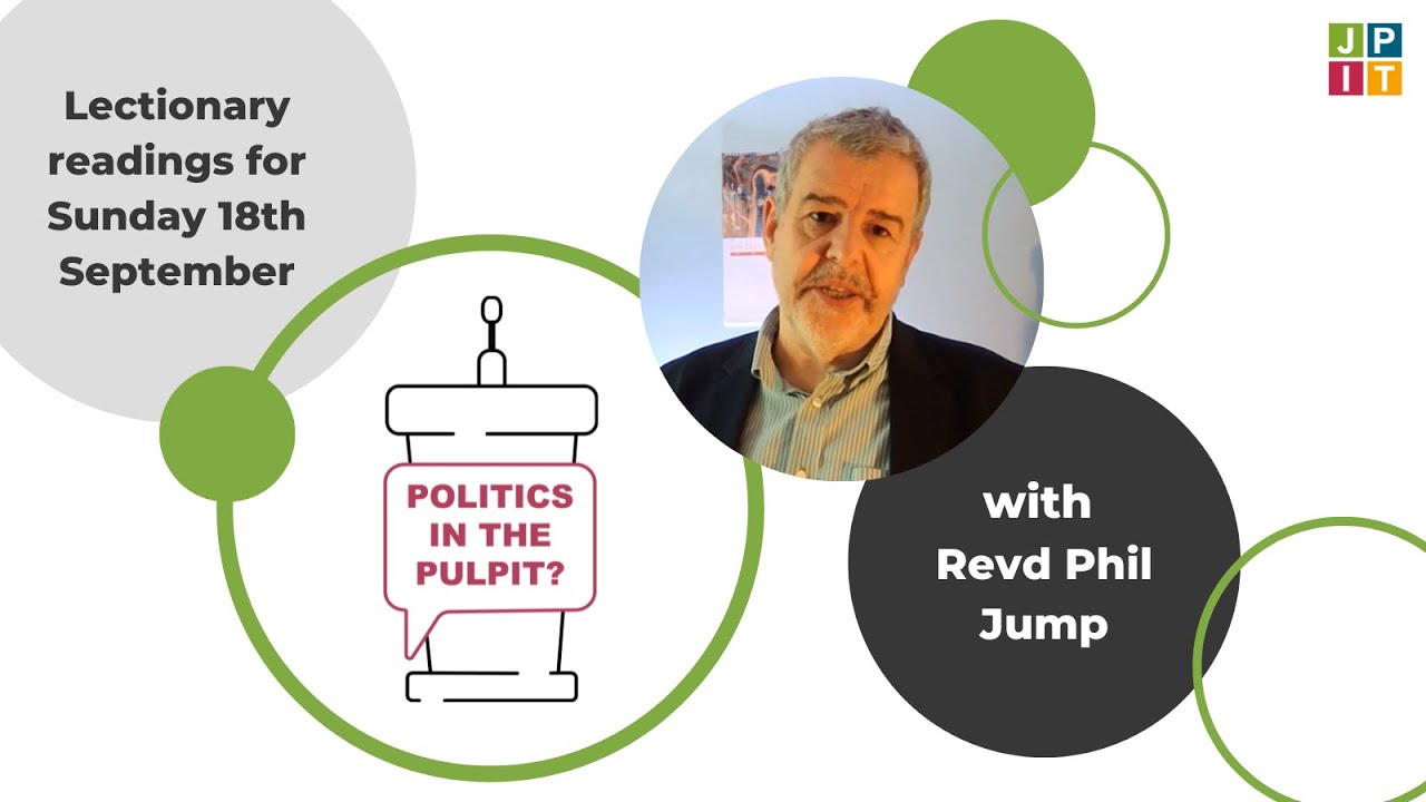 Episode 61: Revd Phil Jump for Sunday 18th September - YouTube