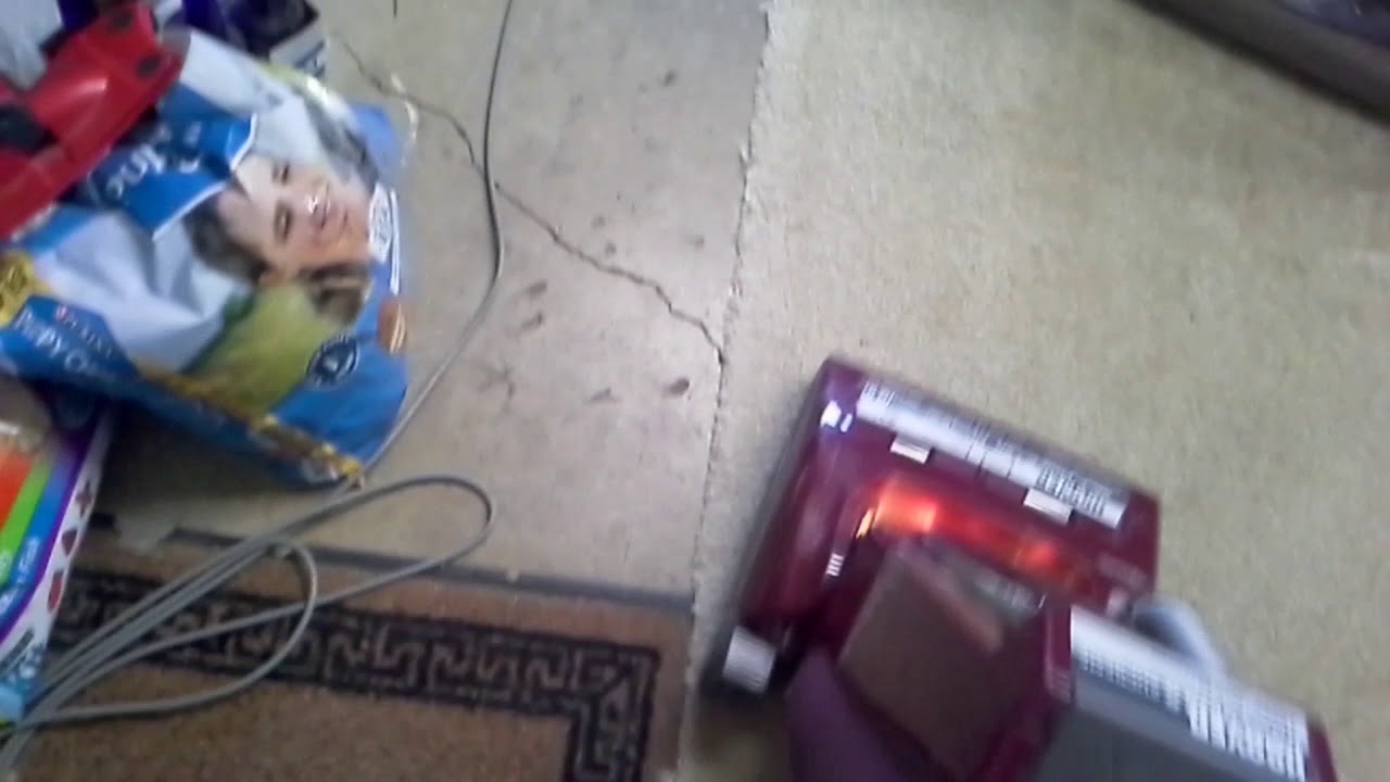 Cleaning my main show area using the Hoover PowerMax Supreme - YouTube