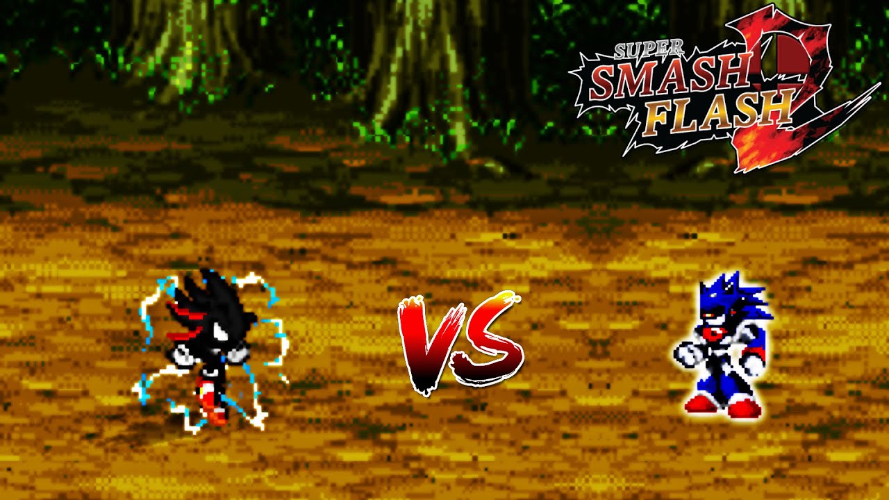 SSF2 Mods: Dark Shadic vs Metallix - YouTube