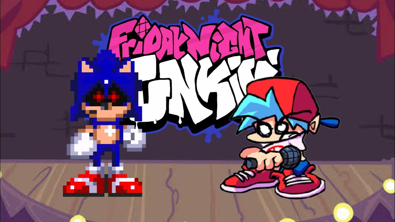 FNF VS ORIGINAL SONIC EXE (BF FICA 200% PISTOLA) - YouTube