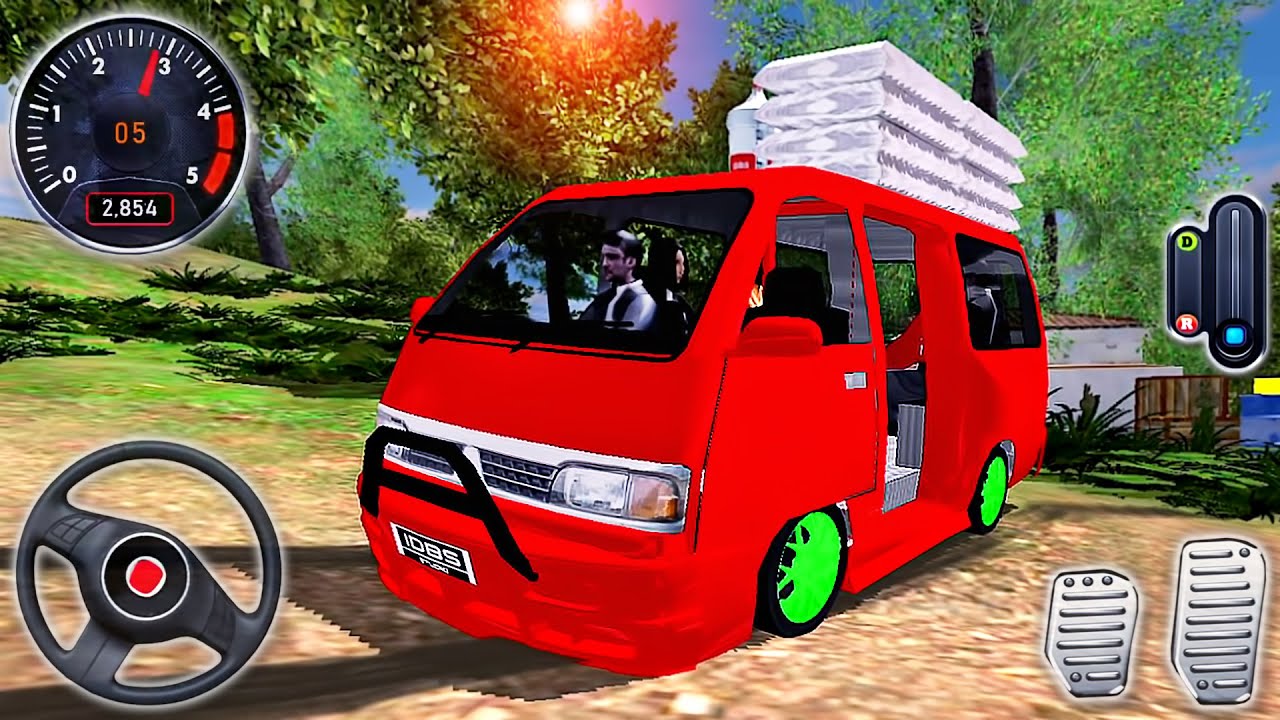 MiniBus Cargo Driving Simulator - IDBS Mabar Angkot - Android GamePlay ...