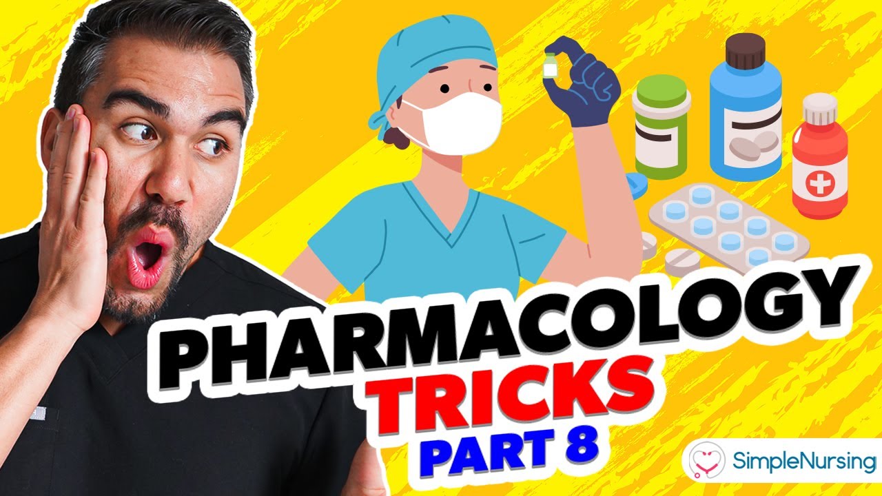 Pharmacology Hack Series for Nursing Students: Must-Know Tips #8 - YouTube