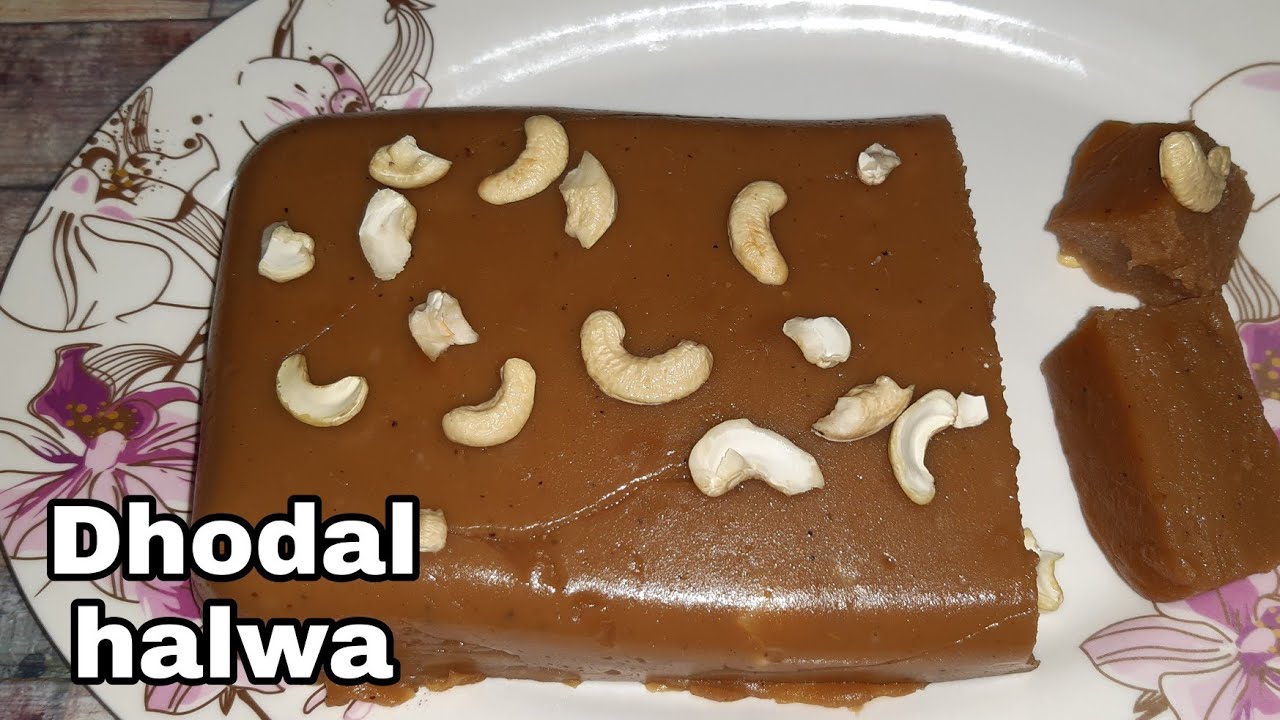 Dhodal halwa | rice halwa | srilankan special | healthy halwa| food ...