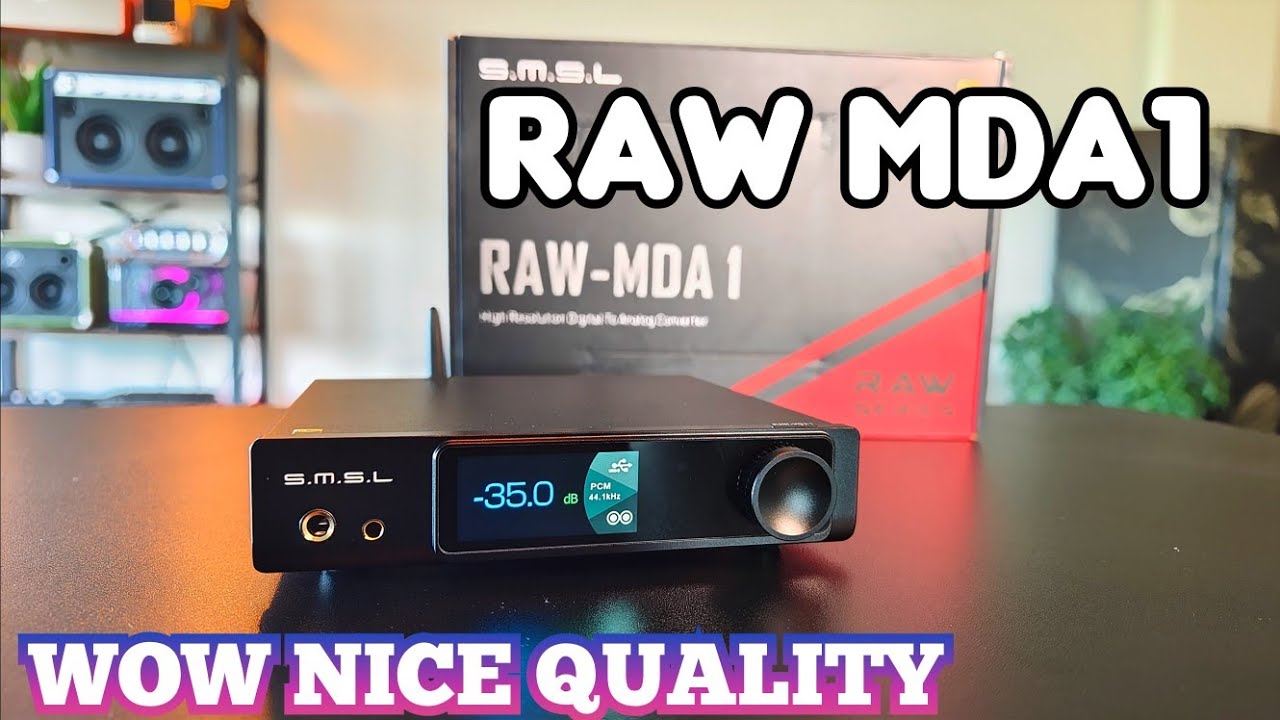 S.M.S.L. RAW MDA1 - SOUNDTEST "GOOD CONVERTER WITH BT OPTICAL USB ...