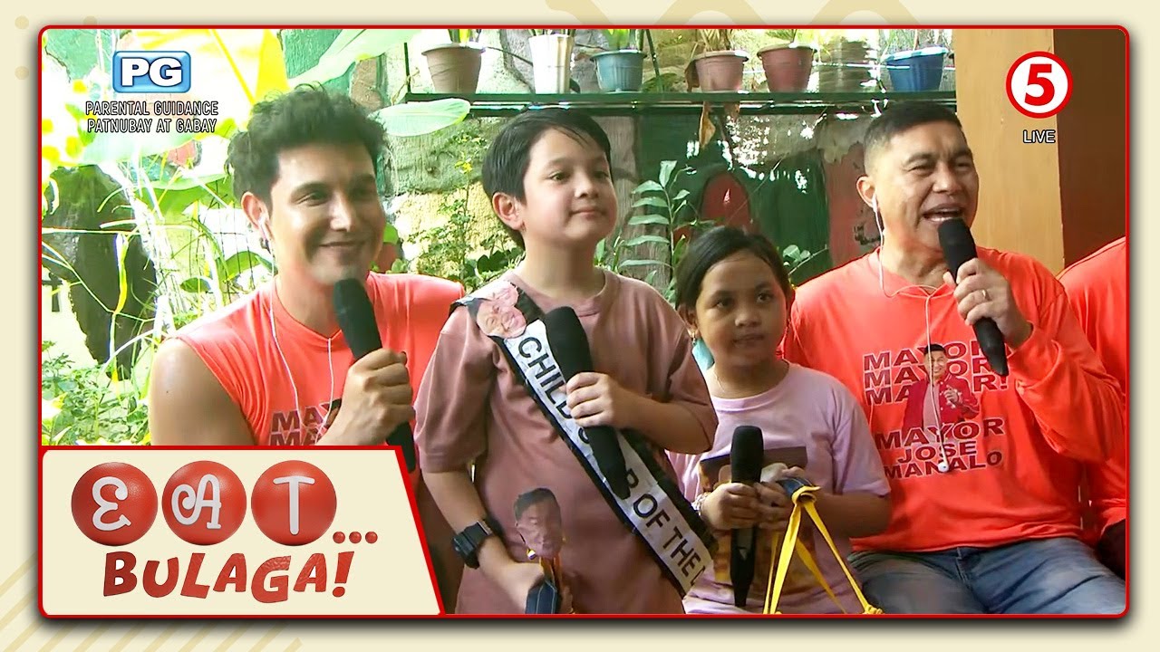 EAT BULAGA | DabarKids Justin John Rene and Maria Hannah Dasha! - YouTube