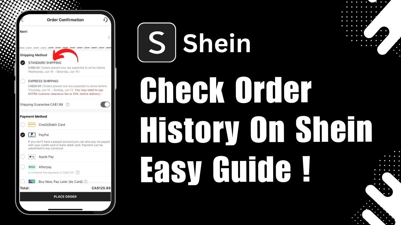 How To Check Order History On Shein ! (2025) - YouTube