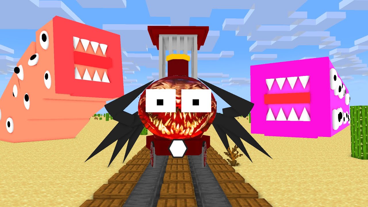 Minecraft/ Monster School : POOR CHOO CHOO CHARLES vs TRAIN EATER ...