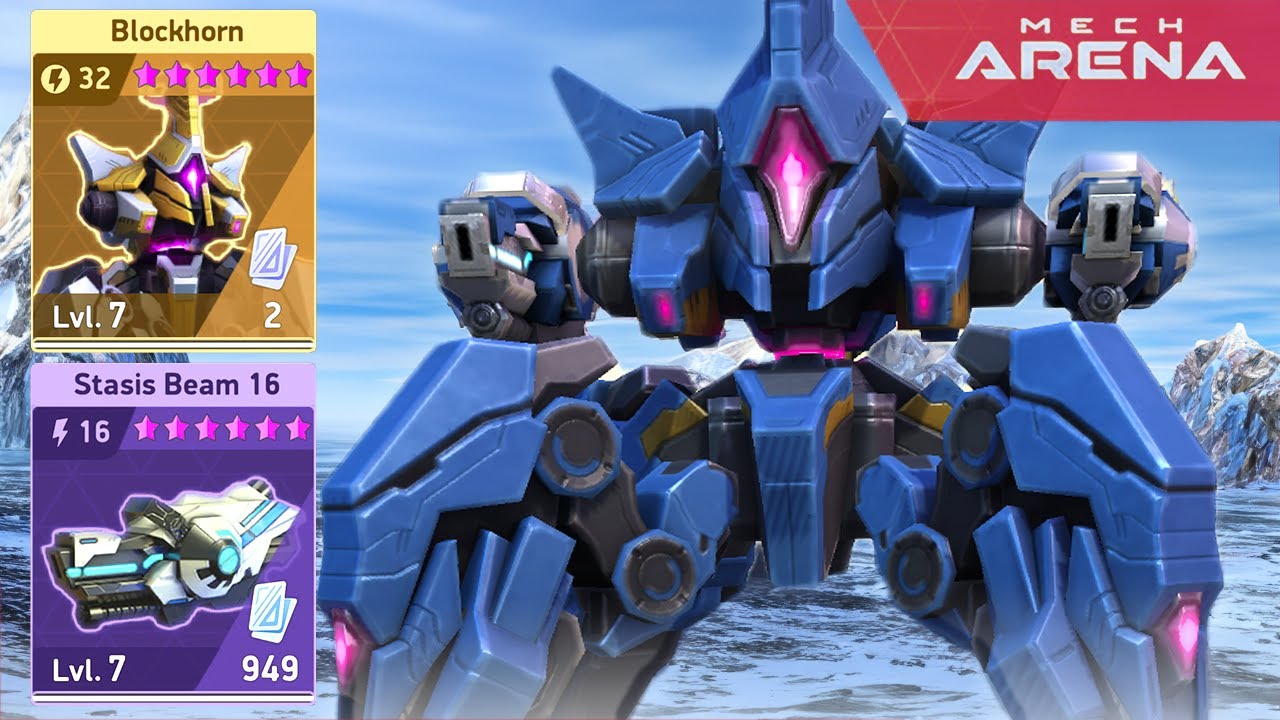 New Experience With Ice Rays - Mech Arena Blockhorn - YouTube