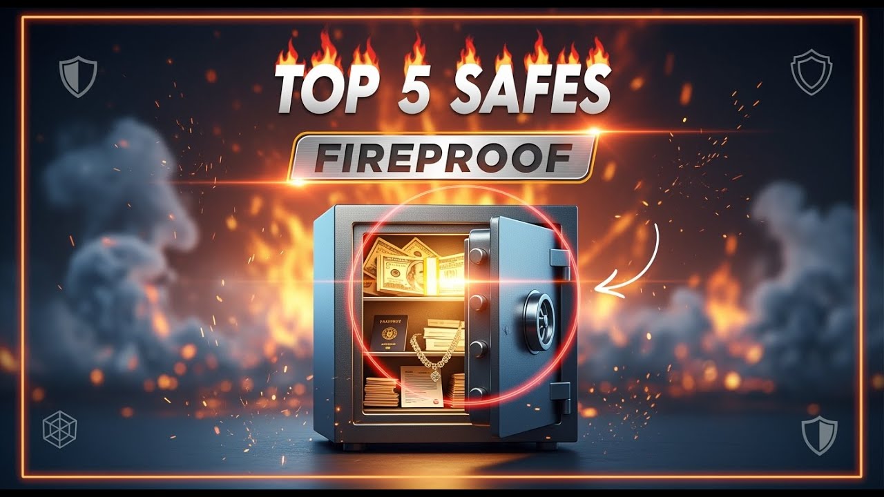 TOP 5 Best Fireproof Safes 2026 | Protect Your Valuables From the ...