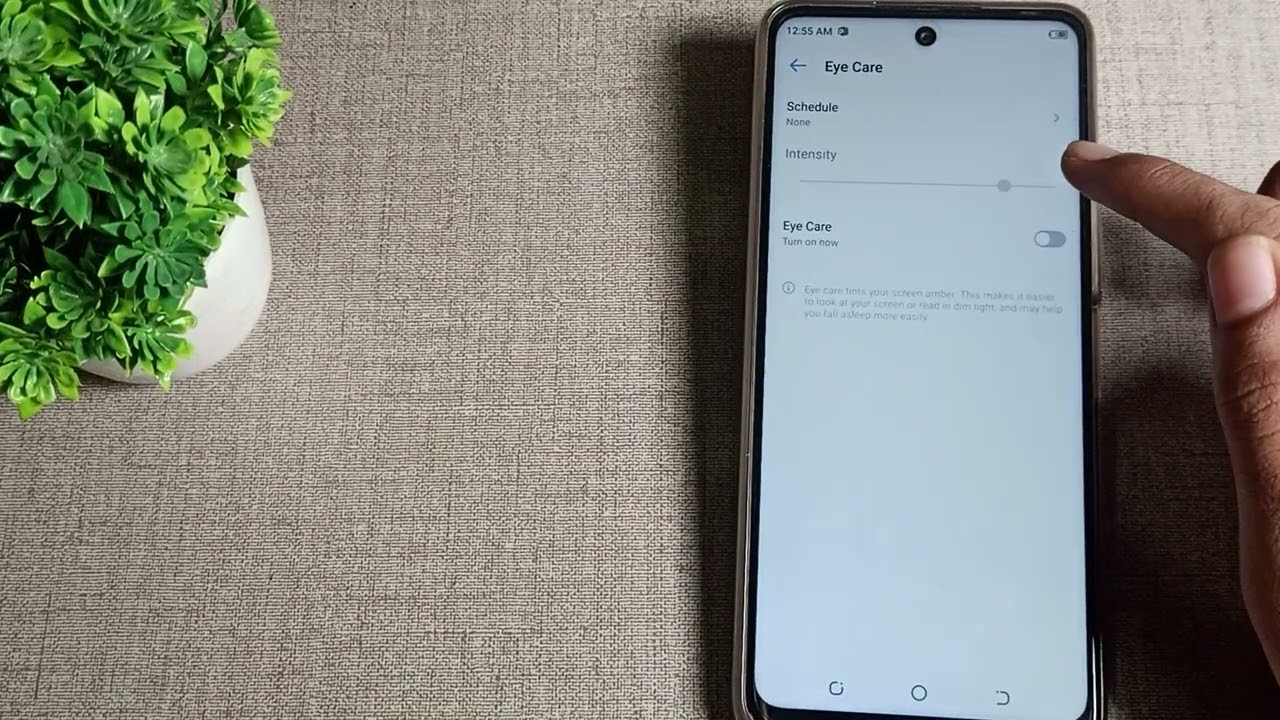 How to use Display And Brightness setting in Tecno camon 18 phone, brightness setting - YouTube