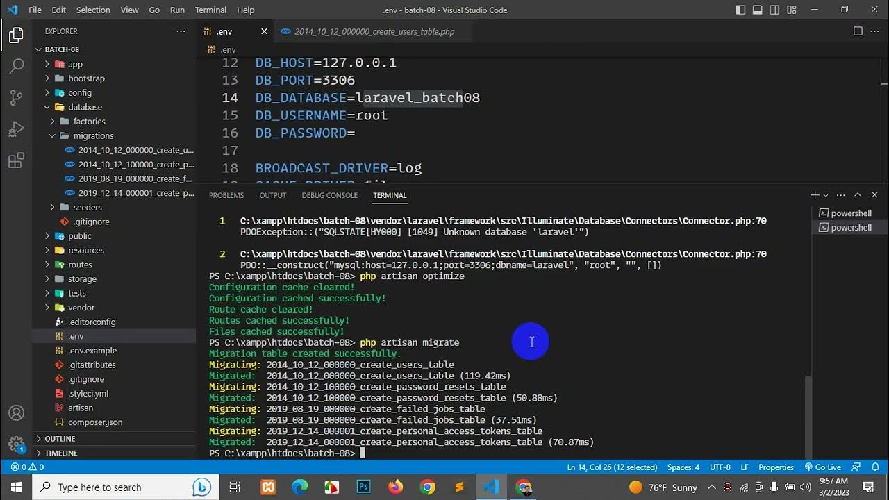 SEIP Bacth-08 (Day-23) Laravel CRUD Operation Part-01 - YouTube
