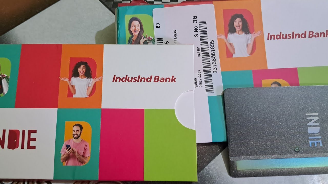 Indusind Indie Saving Account Visa Signature Debit Card Unboxing ...