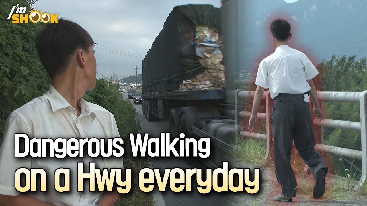 10 Hours of Dangerous Walking on a Hwy... - YouTube