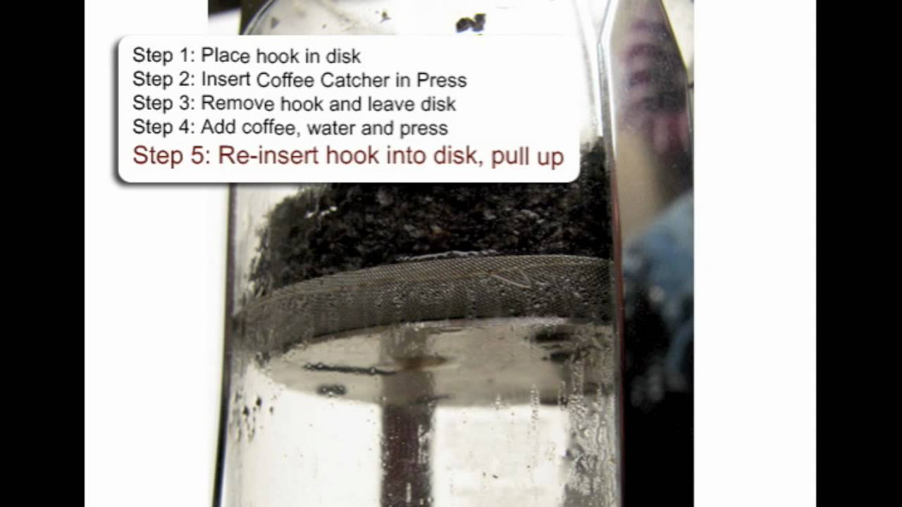 How To Use The Coffee Catcher - YouTube