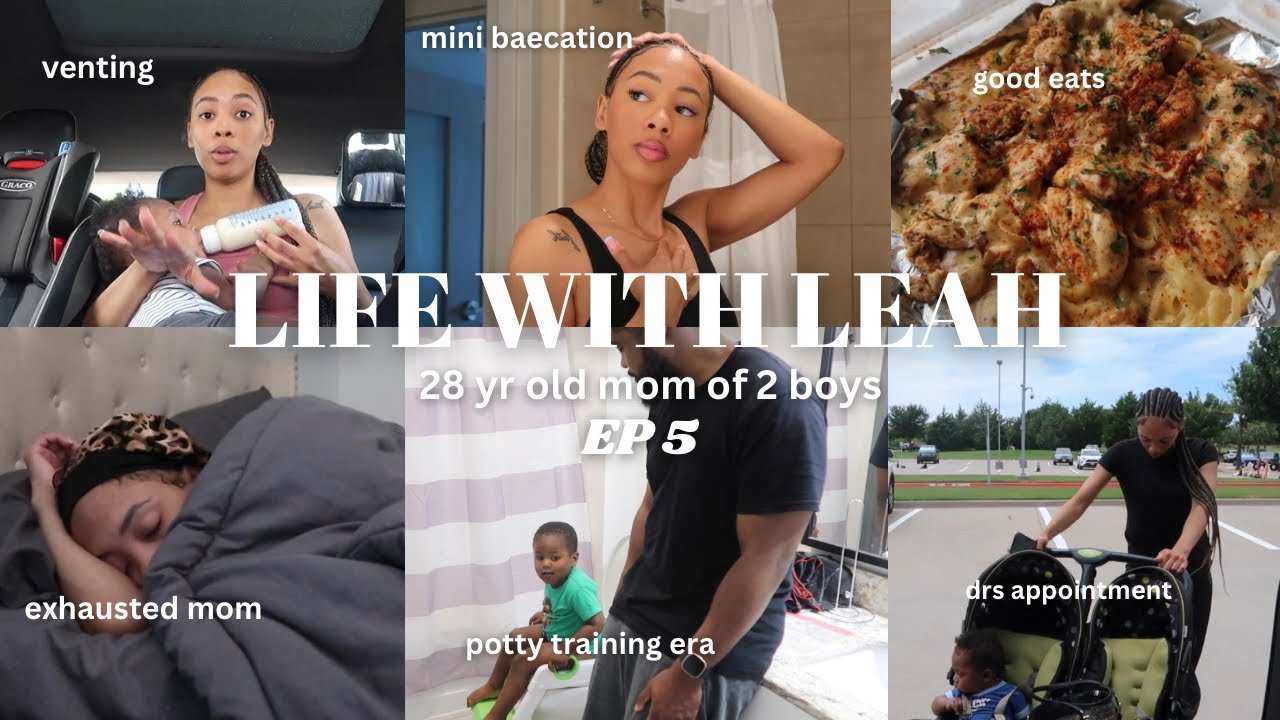LIFE WITH LEAH EP 5 | mini baecation, lots of dr appointments, potty ...