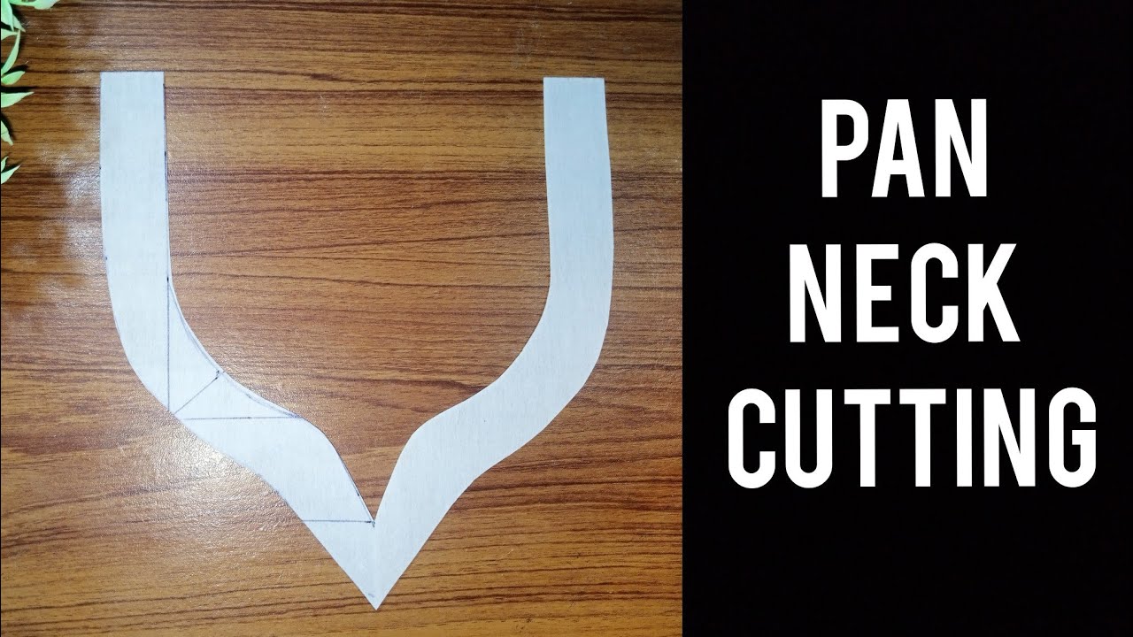 Pan neck cutting/Pan neck design/Pan galla cutting...@MaidaGhazal - YouTube