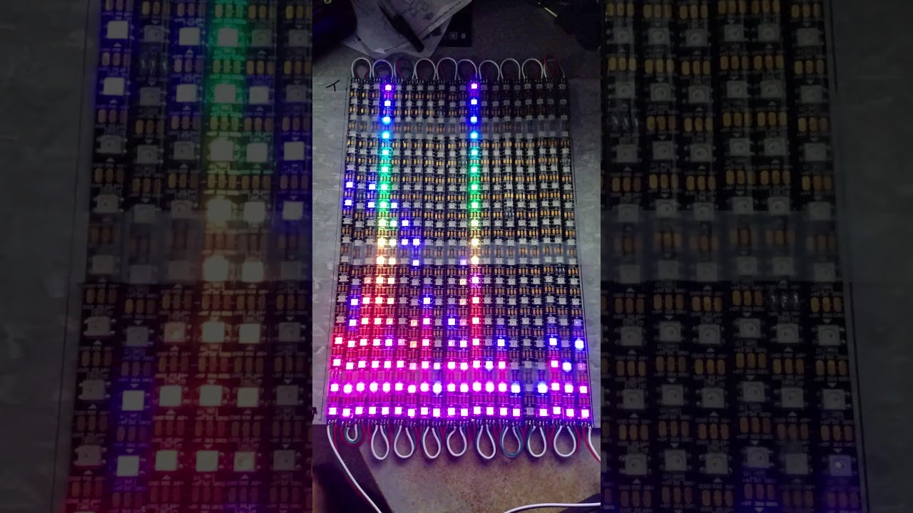 Testing the spectrum Matrix - YouTube
