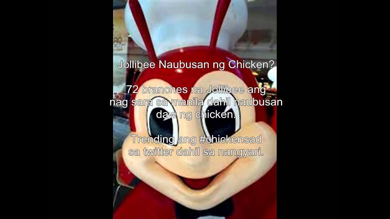 Why Jollibee is Sad ? - YouTube