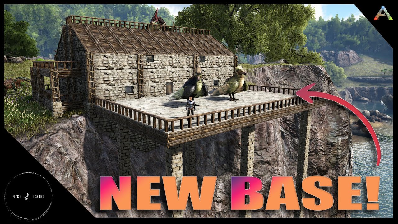 New Base and Going for a big tame! - Ark: Survival Evolved - YouTube