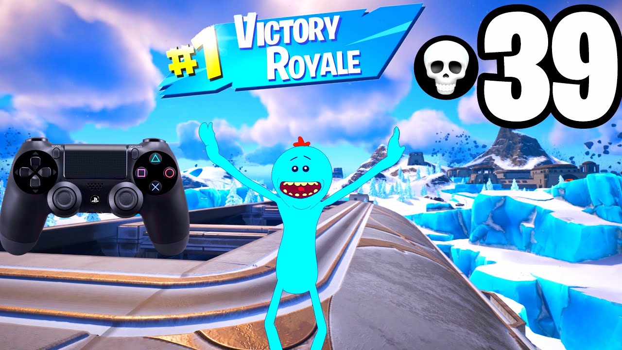 39 Kill Solo Squads Mr. Meeseeks Skin Gameplay "Zero Build" Win ...