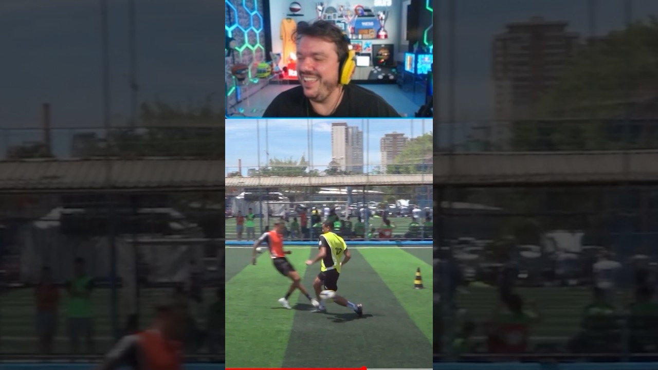 GAU reagindo aos meus lances nos tryouts da KINGS LEAGUE😂 #futebol # ...