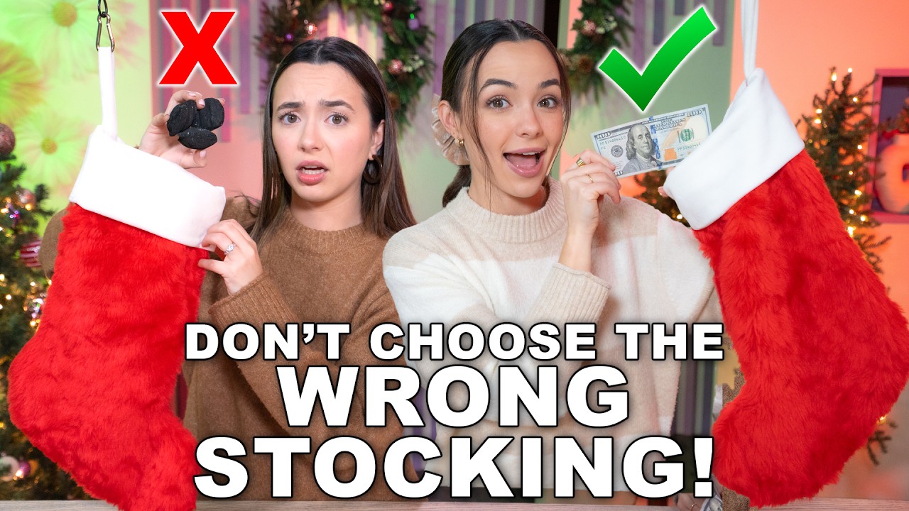 Don't Choose The WRONG Stocking! - Merrell Twins - YouTube