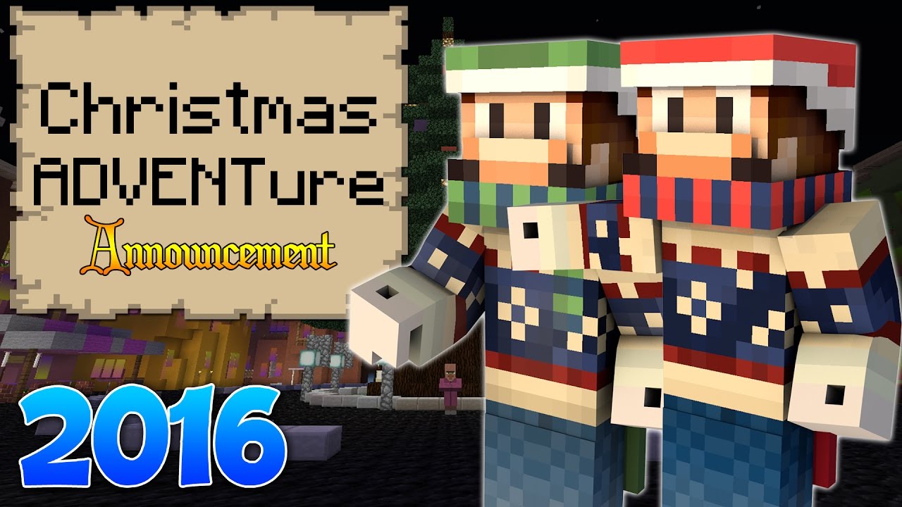 Minecraft: Christmas ADVENTure 2016 - Announcement! - YouTube