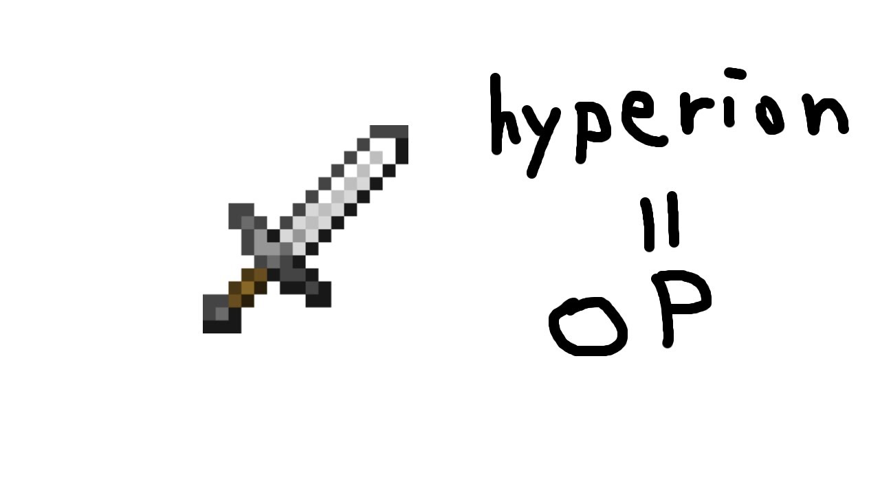 getting my first hyperion | Hypixel Skyblock - YouTube