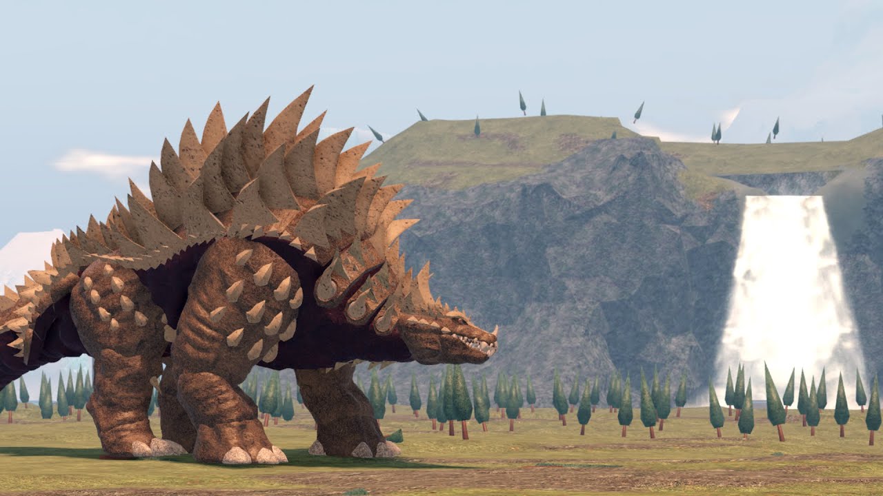 Anguirus in Nature - Roblox Kaiju Universe Cinematic Showcase - YouTube