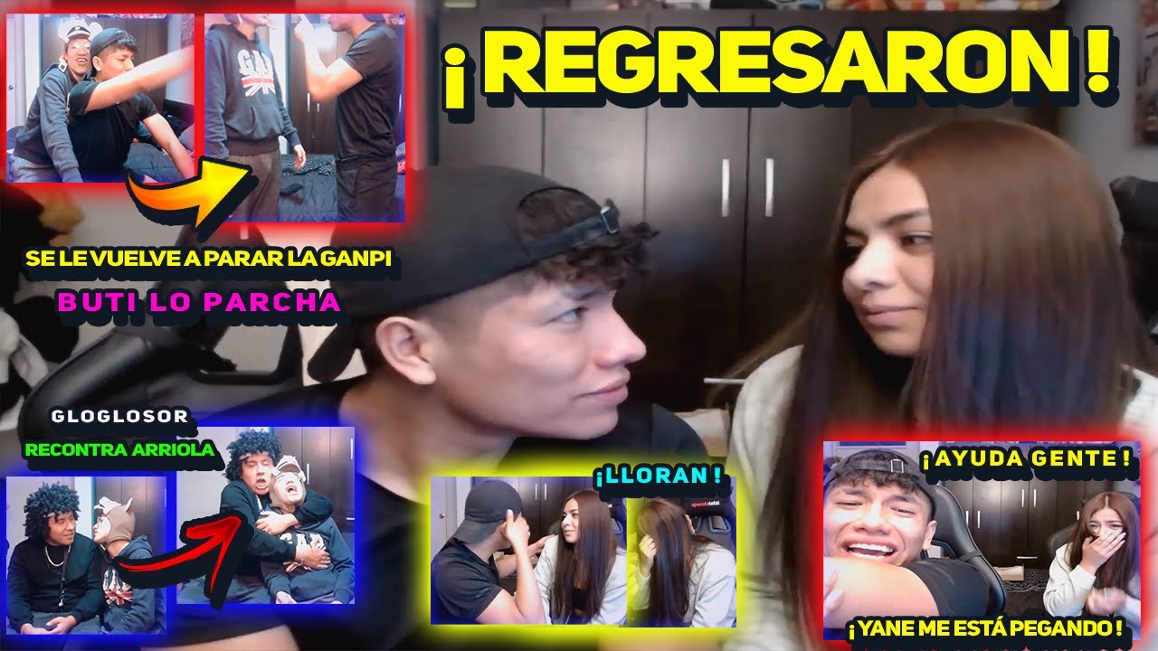 😍 ¡BUTI Y YANECITA REGRESAN! 🥰 - STREAM CON EL BUTI Y EL GLOGLOSOR ...