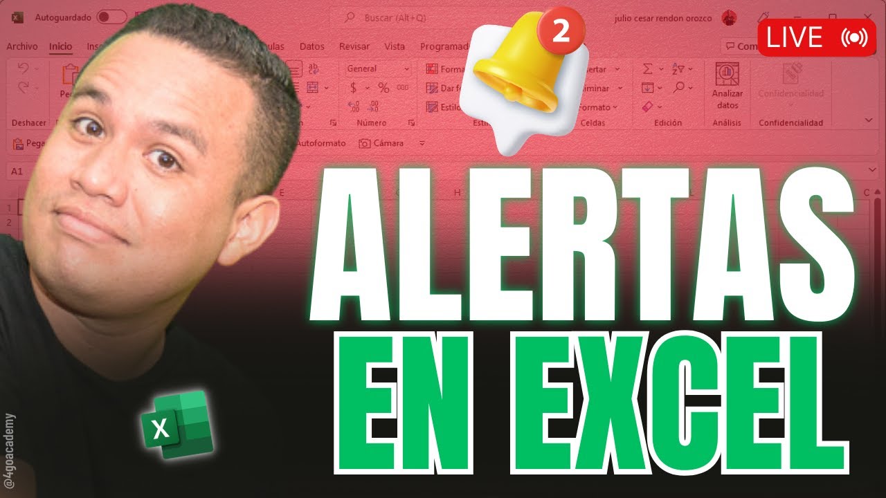 🔴 Sistema de ALERTA en Excel - YouTube