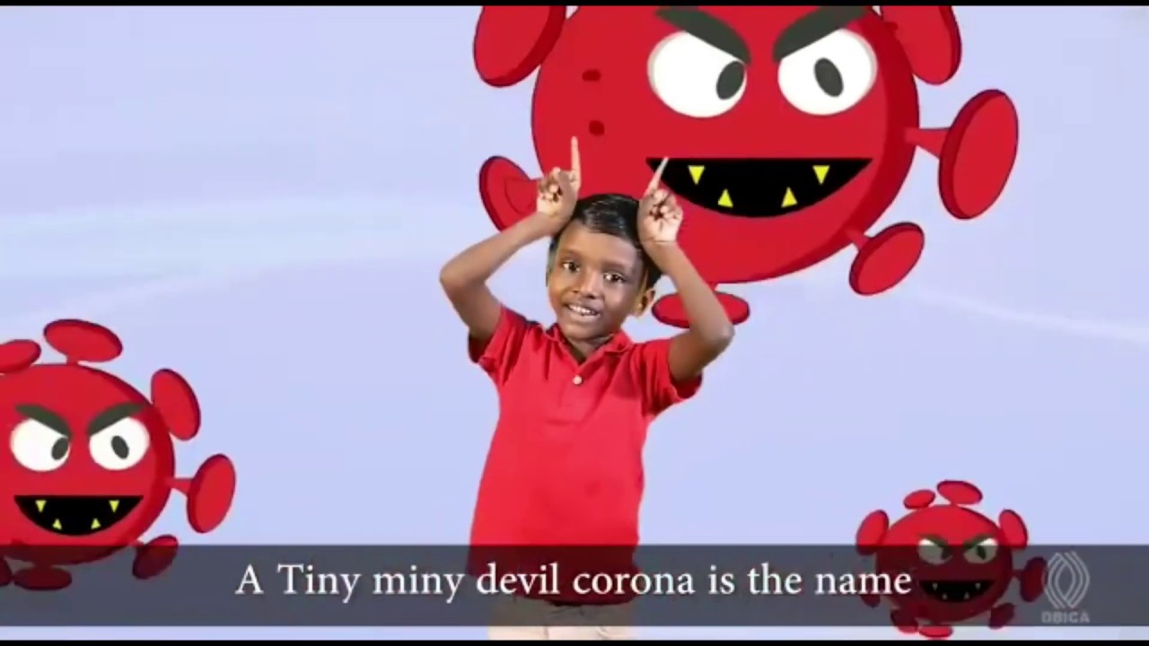 Corona song for kids | Covid-19 rhyme | India fights corona | Derek ...