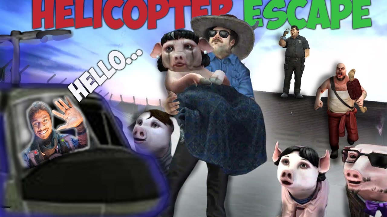 Mr Meat 2 Helicopter Escape (HEROIC RESCUE )#GODINONE # ...